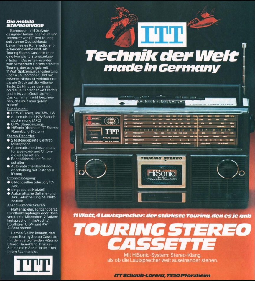 ITT Touring Stereo | Stereo2Go forums