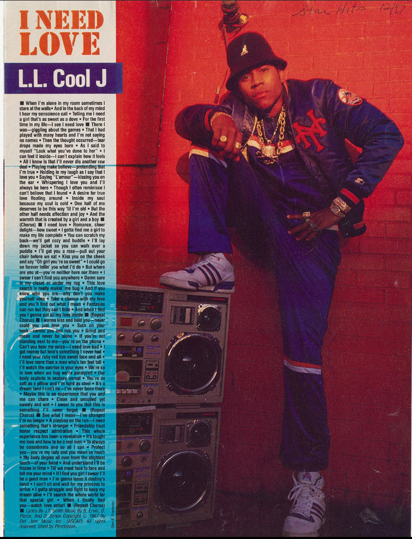 L L Cool J I Need Love Stereo2Go Forums